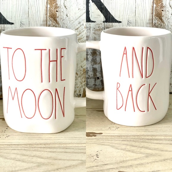 Rae Dunn | Kitchen | Rae Dunn Double Sided Mug To The Moon And Back ...